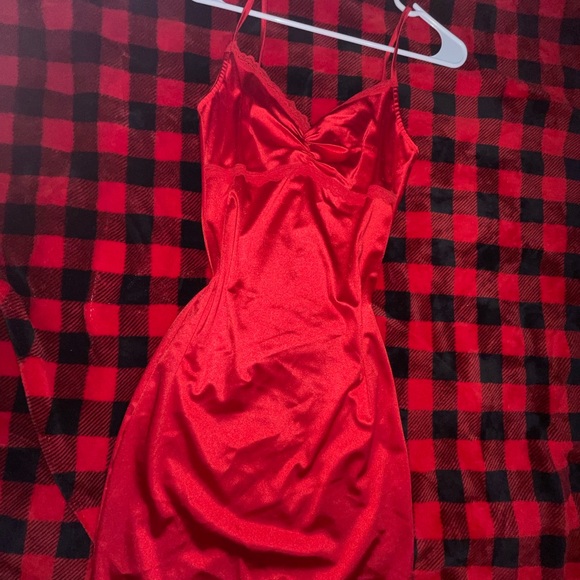 Dolls Kill | Dresses | Satin Red Dollskill Mini Dress | Poshmark